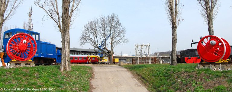 Sehenswertes – Historisches Bahnbetriebswerk Gera
